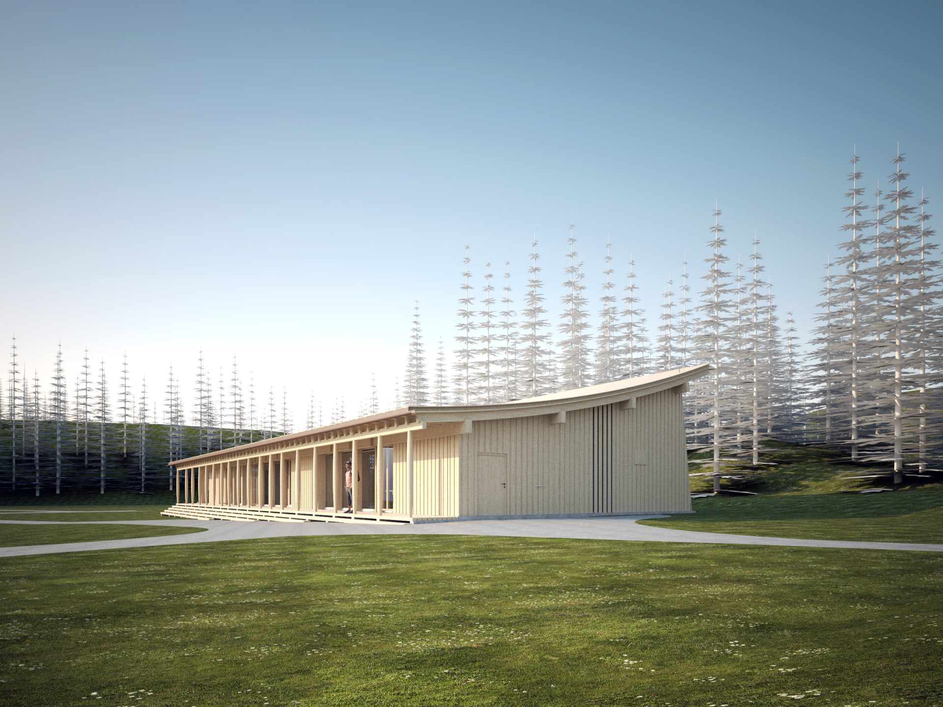 Neubau Camping St. Moritz – Krähenbühl Architekten